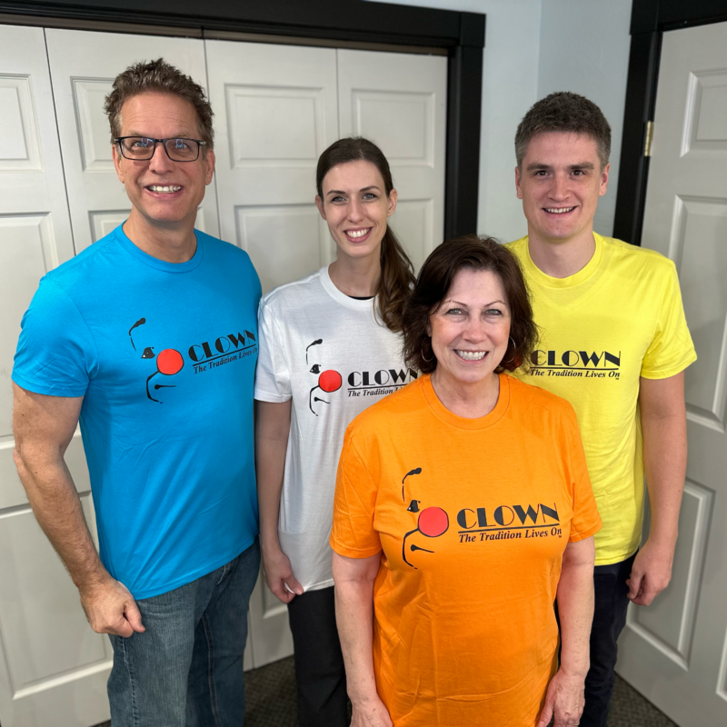 Clown Tradition T-Shirt (Variety of Colors and Sizes) - Randy Christensen